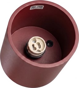 Sollux Lighting Stropní svítidlo ORBIS 1 bordó