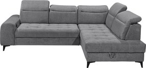 XXXLutz ROHOVÁ SEDAČKA, textil, antracitová MID.YOU - Sedací soupravy - 002220042303