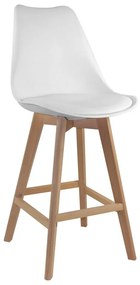 Idea IDEA Barová židle QUATRO bílá