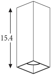 Searchlight 24126LT - Nástěnné svítidlo DON 2xGU10/10W/230V hnědá