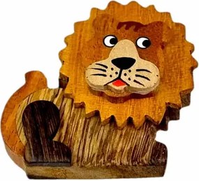 2Kids Toys Dřevěná magnetka velká Lev