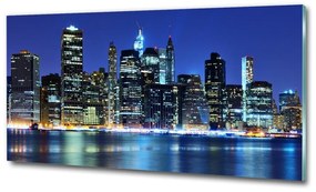 Wallmuralia Foto obraz skleněný horizontální Manhattan New York 100x50