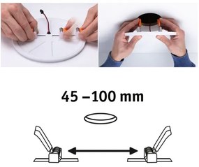 Paulmann 92391 - LED/8,5W IP44 Koupelnové podhledové svítidlo VARIFIT 230V