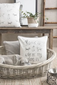 Dekorace ležící pes - 58*35*15 cm