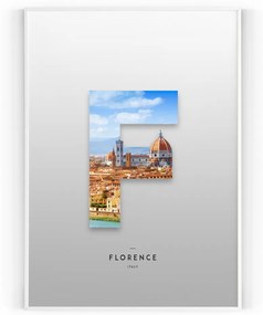 Plakát / Obraz Florence Samolepící plátno A4 - 21 x 29,7 cm