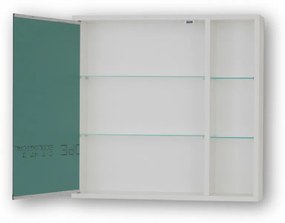 Olsen Spa Horní závěsná zrcadlová skříňka SÉVIS Rozměr A - 50 cm, Rozměr B - 14 cm, Rozměr C - 58.5 cm OLNSEV50