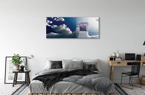 akrylový obraz Sky schody eye 120x60 cm