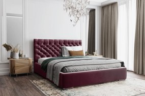 Postel MODEL 03 120x200 fialová - MAGIC VELVET 2202