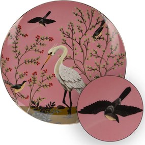 Porcelánový talíř Ashley 4, (fi) 26 cm, vícebarevný