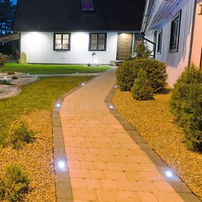 LED Solution Kulaté nájezdové svítidlo pro žárovku GU10, IP67 10374