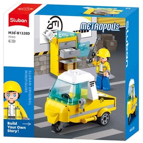 Sluban Metropolis M38-B1328D Doručovací vůz