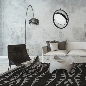 Toolight Závěsné LED svítidlo Luxury Glamour 3 APP1790-CP černé