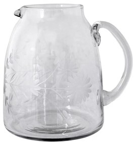 Skleněný džbán Etched Floral 1,8 l Strömshaga