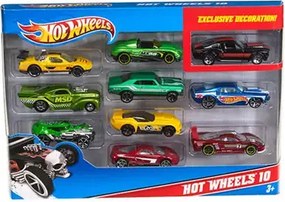 Mattel Hot Wheels Angličáky 10ks / 1:64 / od 3 let