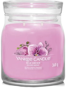 Yankee Candle – Signature svíčka Wild Orchid (Divoká orchidej) Velikost: střední 368 g