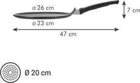 TESCOMA Pánev na palačinky i-PREMIUM ø 26 cm