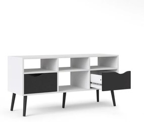 NEW:TV stolek Baldo 391 bílá/černá