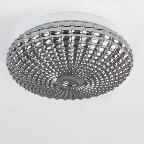 Designové stropní svítidlo Clam 30 chrom