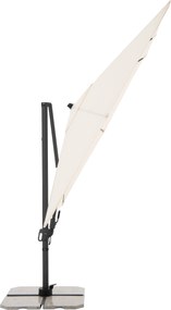 DERBY DX 280 x 280 cm – zahradní slunečník s boční nohou - Zboží s drobnou vadou (S332)