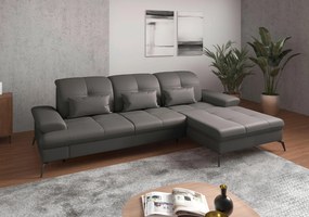 XXXLutz ROHOVÁ SEDAČKA, textil, kůže, mokka Sit & More - Sedací soupravy - 000144011741