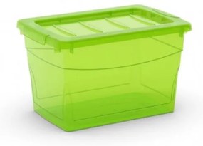 Plastový úložný box KETER Omni box S zelený 16 l