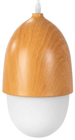 Toolight - závěná lampa E27 60W APP952-1CP, hnědá-bílá, OSW-04035
