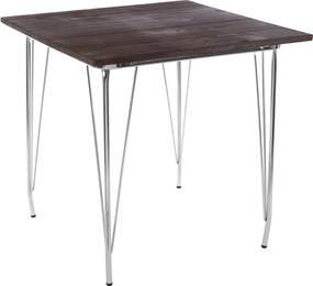 Jídelní stůl z jilmového dřeva ø 80 cm District – Premier Housewares