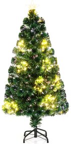 Costway 120cm umělý vánoční stromek vyrobený ze sklolaminátu