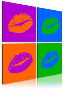 Obraz - Kisses: Pop art