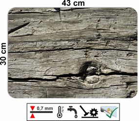 PokojovaDekorace.cz, Prostírání - 083, Imitace dřeva, 43x30cm