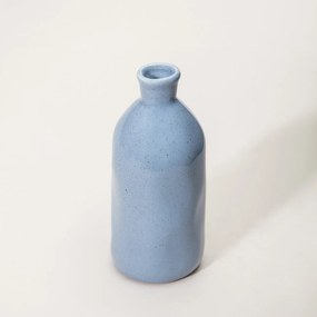 Vase Blue Sandstone 7x7x15 cm