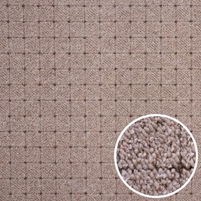 Condor Carpets, AKCE: 150x220 cm Kusový koberec Udinese béžový new - neúčtujeme odřezky z role - obšitý ze všech stran, šíře, béžová, filc, chodba / předsíň