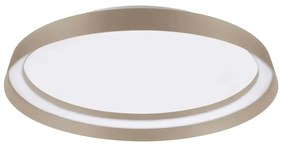 LED stmívatelné champaign hnědé moderní stropní svítidlo Ormi