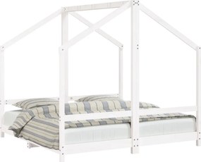 vidaXL Dětská postel 2x (80 x 160) cm masivní borové dřevo [3200596] Barva: Přírodní