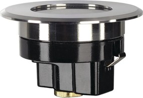 LA 228412 DASAR FLAT LED 230V česaná ocel 230V LED 4.3W IP67 3000K - BIG WHITE (SLV)