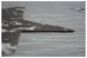 Kusový koberec PP Hnězdy hnědý 80x150cm