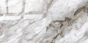 PVC panel dlaždice PBM-42 Mramor hnědo-bílý (60x30cm) samolepící