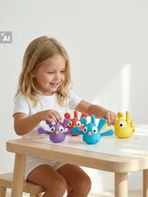Sinsay - Senzorická sada na skládání barevných ptáčků 27 dílů - vícebarevná