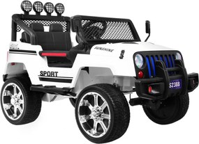 Ramiz Terénní autíčko Raptor Drifter bílé 4x4 off-road pro děti