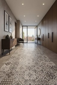 Beaulieu International Group, PVC podlaha - lino Livitex Retro 2794, na míru, šíře 3m,4m, šedá, filc, chodba / předsíň