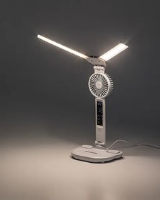 Rabalux 74030 - LED Stm stolní lampa s ventilátorem NOVILO LED/7W/5V