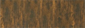 vidaXL Nástěnné čelo postele 240x1,5x80 cm kompozitní dřevo [816979] Barva: bílá s vysokým leskem