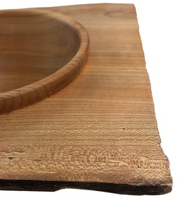 Wodlaf dřevěná miska 26x26x8,5 cm Killian, třešeň