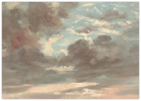 Obraz - John Constable, Cloud Study Stormy Sunset, reprodukce (70x50 cm)