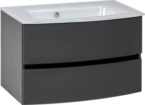 XXXLutz SKŘÍŇKA S UMYVADLEM, barvy grafitu, barvy grafitu, 80/53/49 cm Held - Online Only koupelnové skříňky - 000307010632