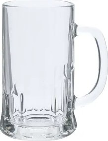 Půllitr na pivo 16 cm, sklo