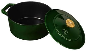 BERLINGERHAUS Pekáč s poklicí litinový 20 cm Emerald Collection BH-6517