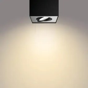 Philips Box 4x4.5W černá / LED stropní bodové svítidlo / 2000lm / 2200
