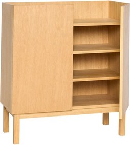 Skříňka v dekoru dubu v přírodní barvě 80x90x40 cm Ark – Hübsch