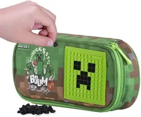 PIXIE CREW  MINECRAFT Studentský penál / 14x6x25cm